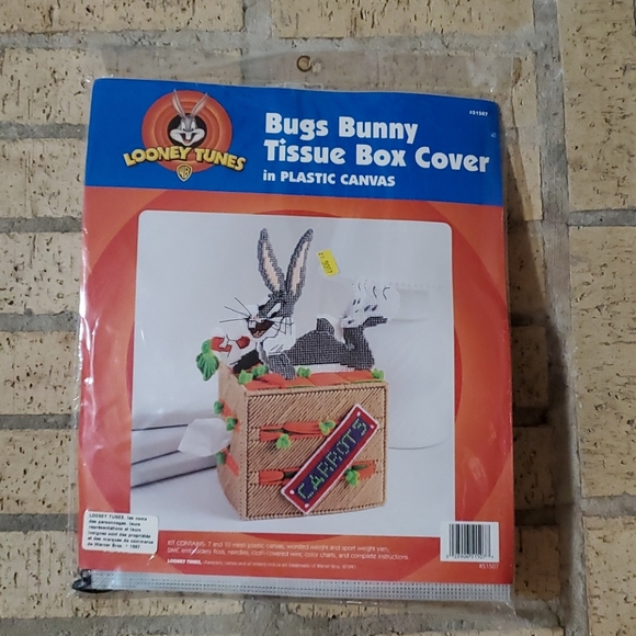Leisure Arts | Office | Bugs Bunny Tissue Box Cover Kit | Poshmark